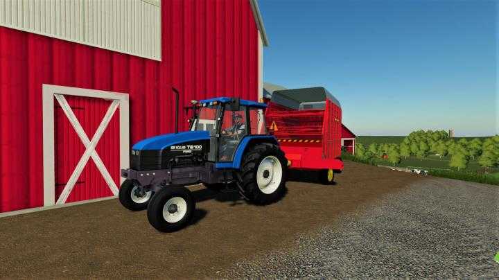 FS19 – Серия New Holland Ts U.s. V3 - Mody-FS.ru