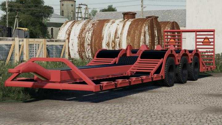 3-осный транспортный прицеп FS19 – Nmc V1 - Mody-FS.ru