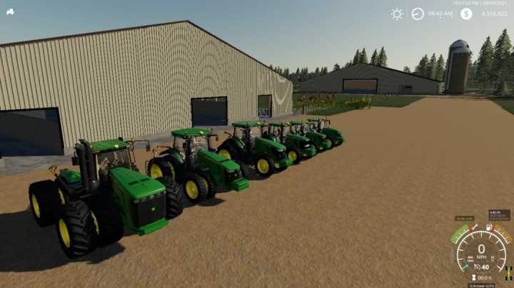 Комплект тракторов John Deere V1.0 FS19 - Mody-FS.ru