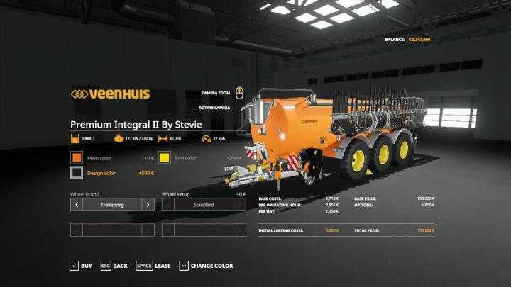 FS19 – Премиум Integral Ii От Стиви - Mody-FS.ru