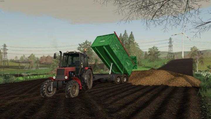 Трейлер FS19 – Pts11 V1 - Mody-FS.ru