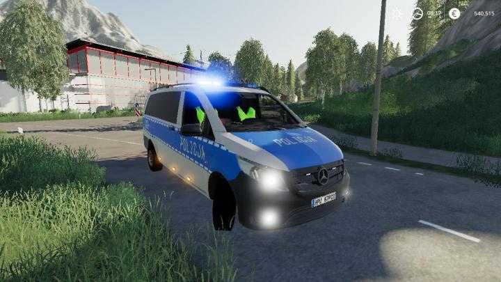 FS19 – Radiowoz Police V1 - Mody-FS.ru