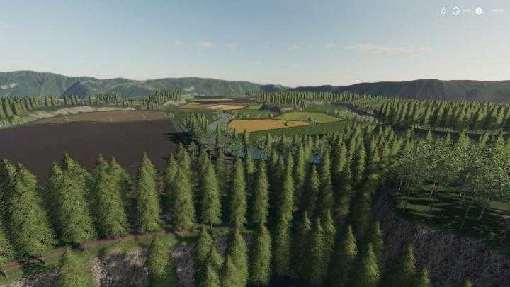 FS19 – Карта с видом на реку V3 - Mody-FS.ru