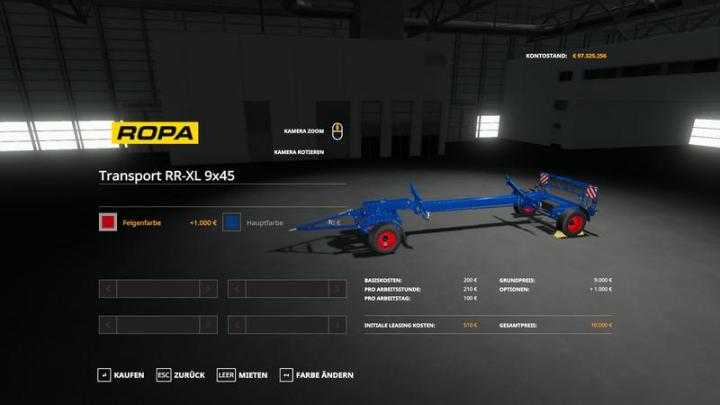 FS19 – Ropa Panther2 Pack V1 - Mody-FS.ru