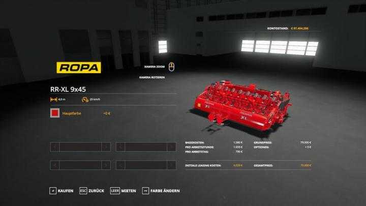 FS19 – Ropa Panther2 Pack V1 - Mody-FS.ru