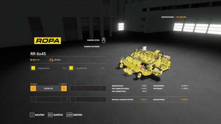 FS19 – Ropa Panther2 Pack V1 - Mody-FS.ru