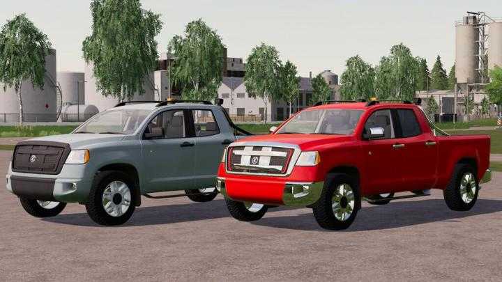 FS19 – Service Pickup Pack V1.2 - Mody-FS.ru