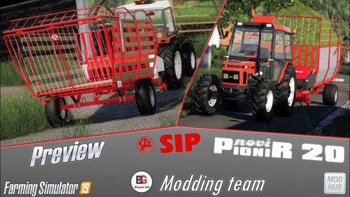 Sip Pionir 20 V1.2 FS19 - Mody-FS.ru