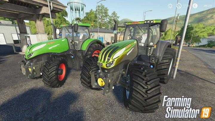 FS19 – Steyr Terrus Cvt Blue V1.0.0.2 - Mody-FS.ru