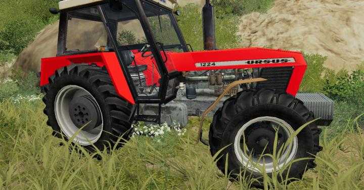 FS19 – Красный трактор Ursus 1224 V1 - Mody-FS.ru
