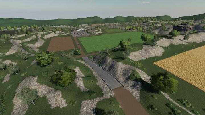Карта Фольксштедта 2020 V2.0 FS19 - Mody-FS.ru