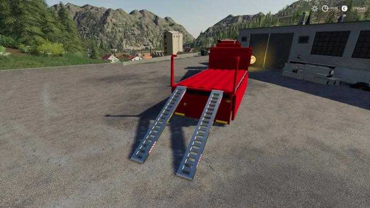 FS19 – Тандемный самосвал Volvo Fmx 8X4 + Meiller V1 - Mody-FS.ru