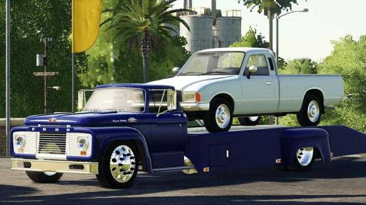 FS19 – 1964 Ford T850 Рамповый грузовик V1 - Mody-FS.ru