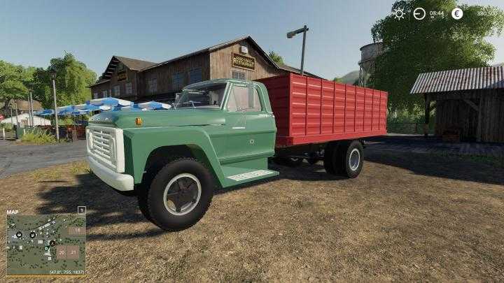 1967 Ford F600 V4.0 FS19 - Mody-FS.ru