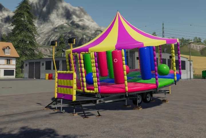 Детская карусель Tagada V1.0 FS19 - Mody-FS.ru