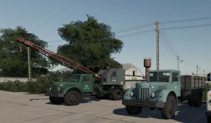 Комплект Маз 200 – Старая ферма V1.0 FS19 - Mody-FS.ru