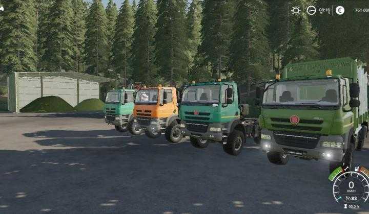 FS19 – Tatra Phoenix Pack V1 - Mody-FS.ru