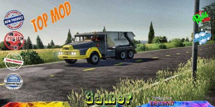 FS19 – Модуль Unic Benne V2 - Mody-FS.ru