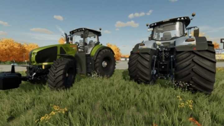 Специальный трактор Claas Axion 960 V1.0 FS22 - Mody-FS.ru