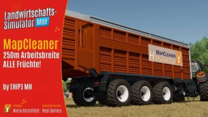 Map Cleaner 2.0 V3.0.1.0 FS22 - Mody-FS.ru