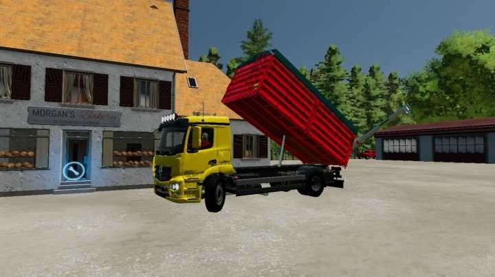 Mercedes Antos Truck V1.0 FS22 - Mody-FS.ru